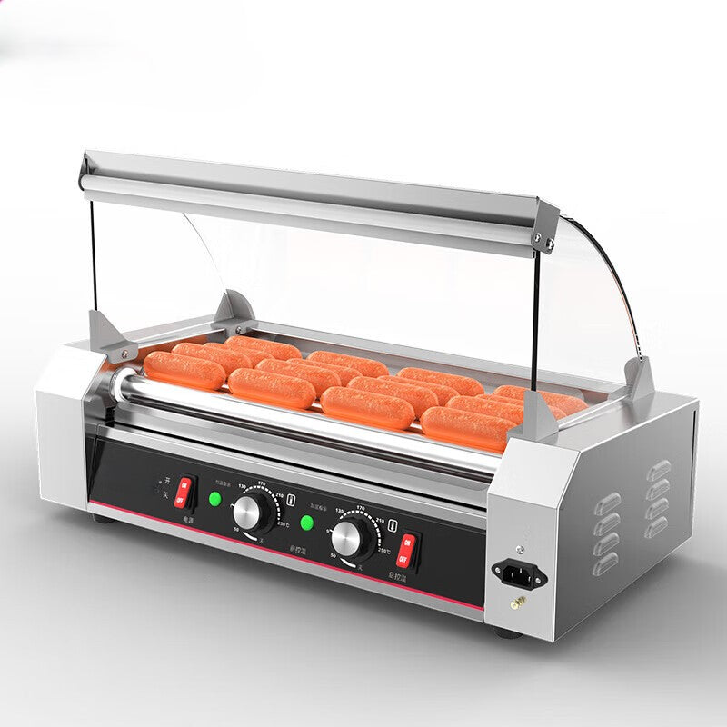 Energy-efficient Commercial Roller Grill Hot Dog Roller Grill With Bun ...