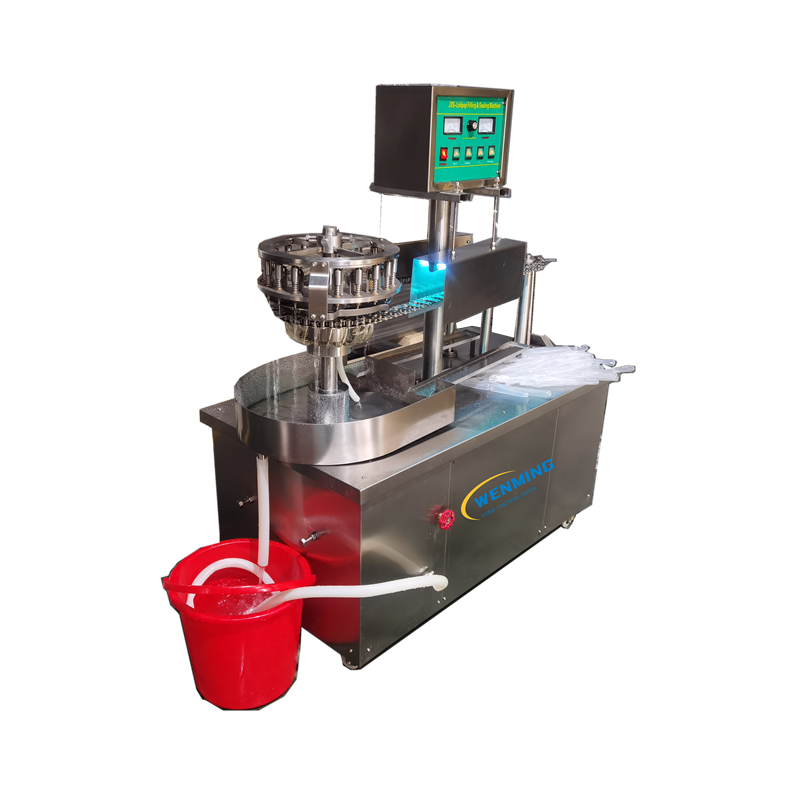Easy Operation Ice Pop Sealing Machine Gel Ice Pack Filling And Sealin ...