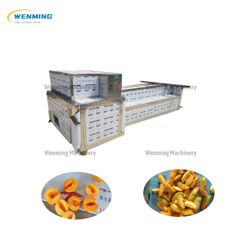 Easy operation High quality Apricot Seeds Pitting And Cutting Machine ...