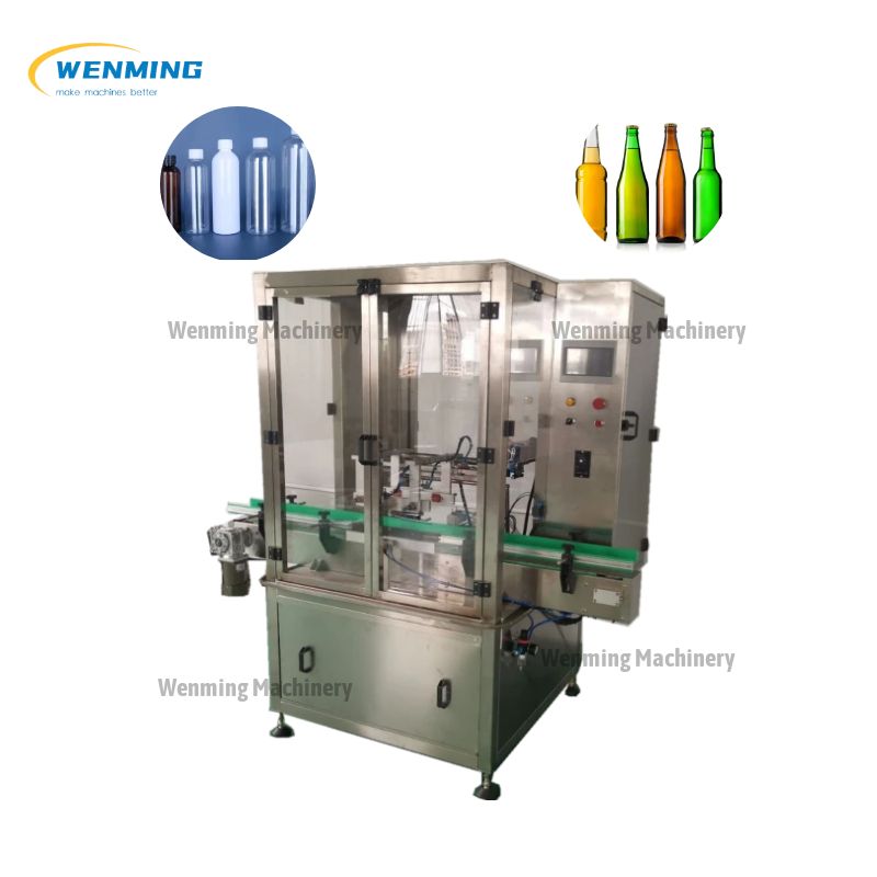 Industrial Bottle Washing Machine Auto Bottle Washer Glass Bottle Wash ...