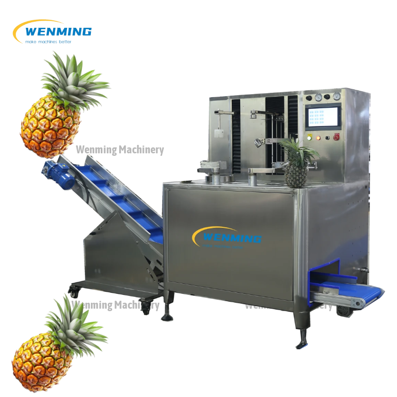 High Quality Automatic Industrial Automatic Pineapple Peeler Breadfrui ...