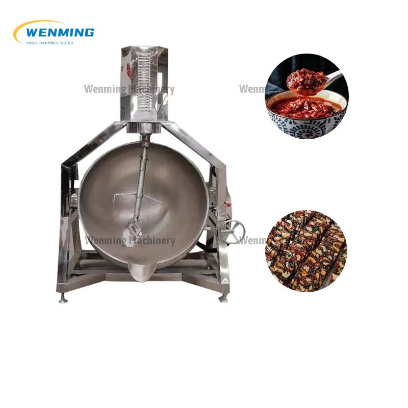Efficient Automatic Wok Frying Automatic Stirring Pan Large Hot sale ...