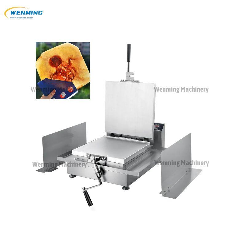 Commerical Snack Food Senbei Machine Baked Seafood Pancake Machine – WM ...