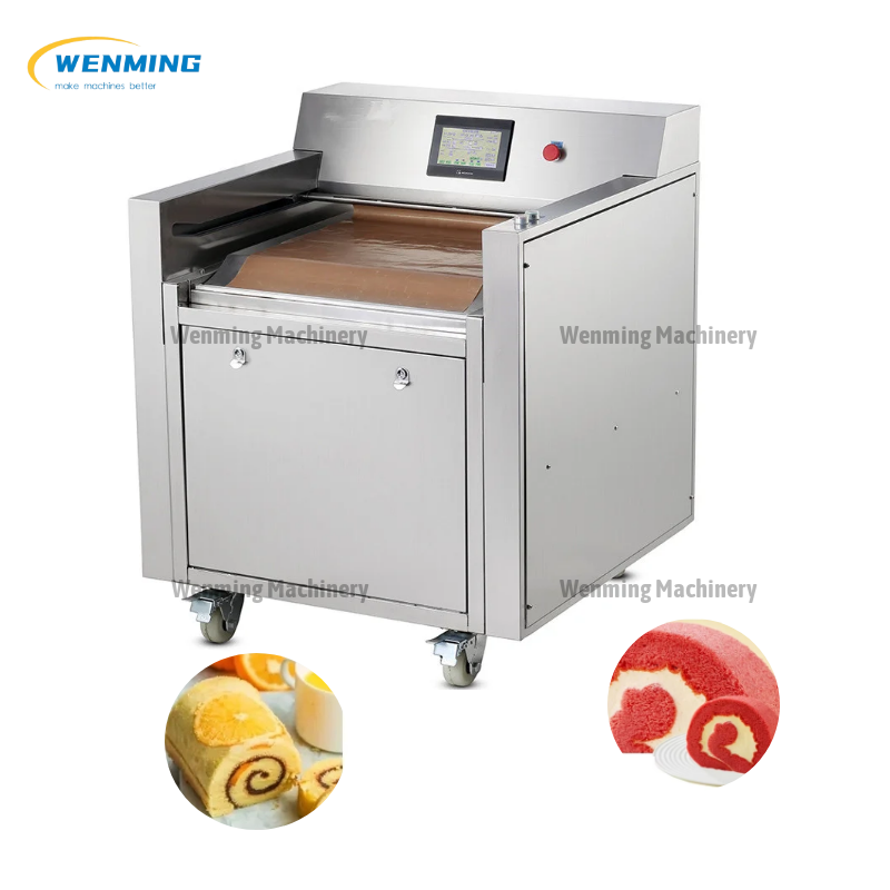 High Quality Automatic Swiss Roll Rolling Machine with good price – WM ...