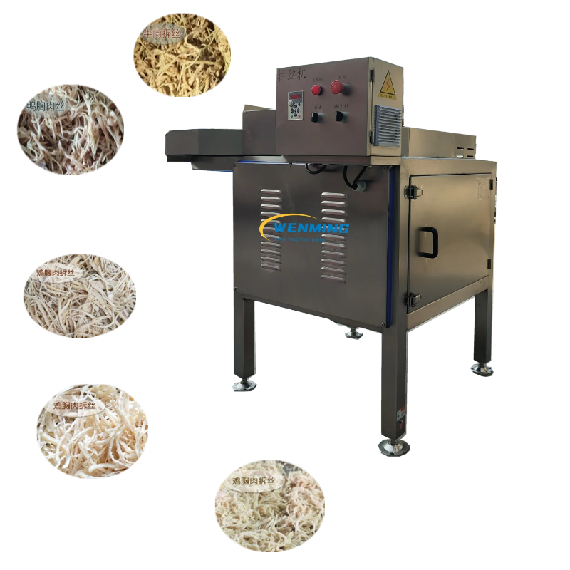 Fully Automatic Electric Beef Shreds And Pork Shreds Shredding Machine ...