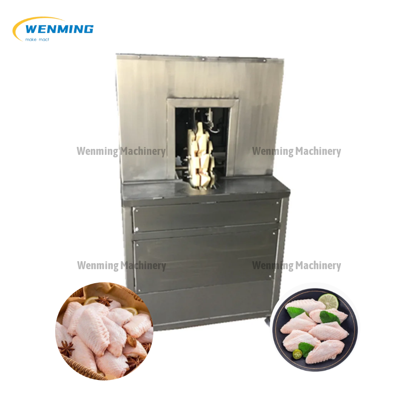 High Quality Automatic Industrial Chicken Wings Meat Cutting Machine w ...