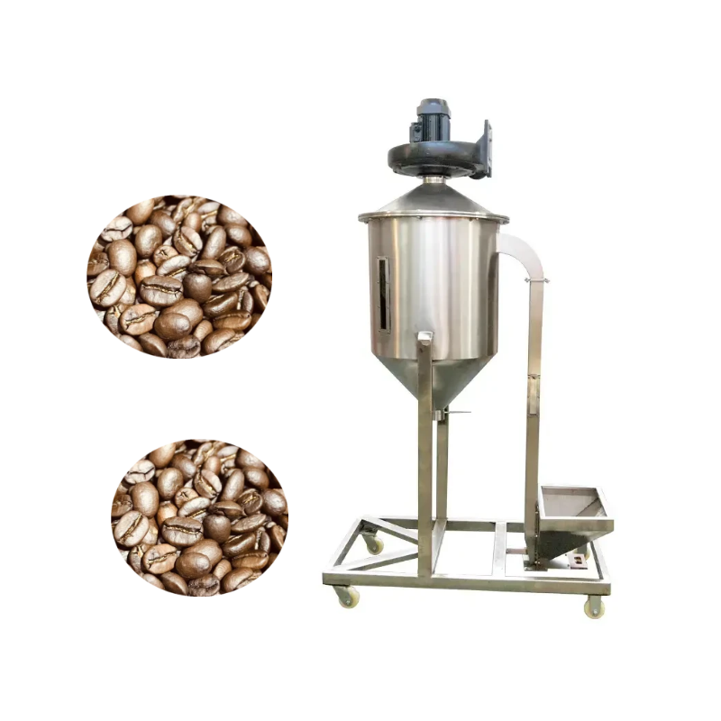 Automatic Stainless Steel Coffee Stoner Remover Roasted Beans Seed Des ...
