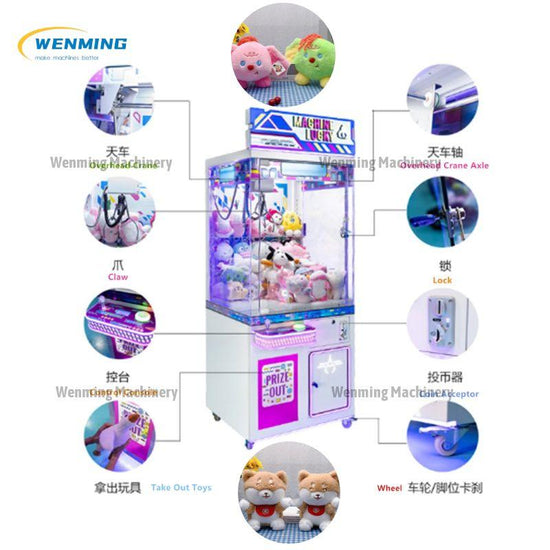 High Quality Commercial Claw Machine and Large Commercial Equipment Cl ...