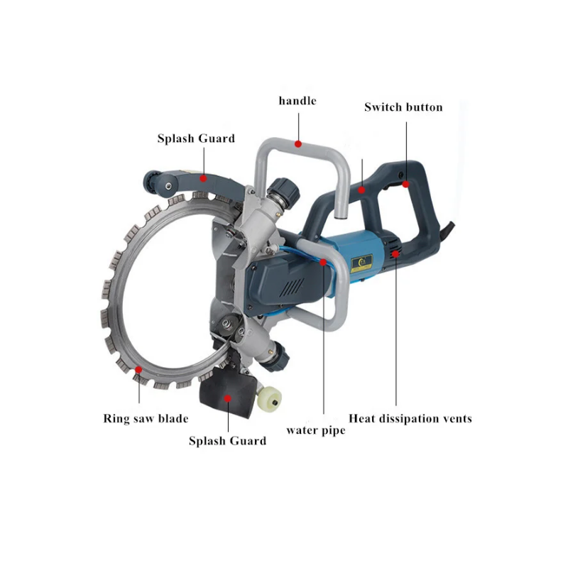 Commercial Automatic Wall Saw Cutting Machine Hand Held Concrete Cutte ...