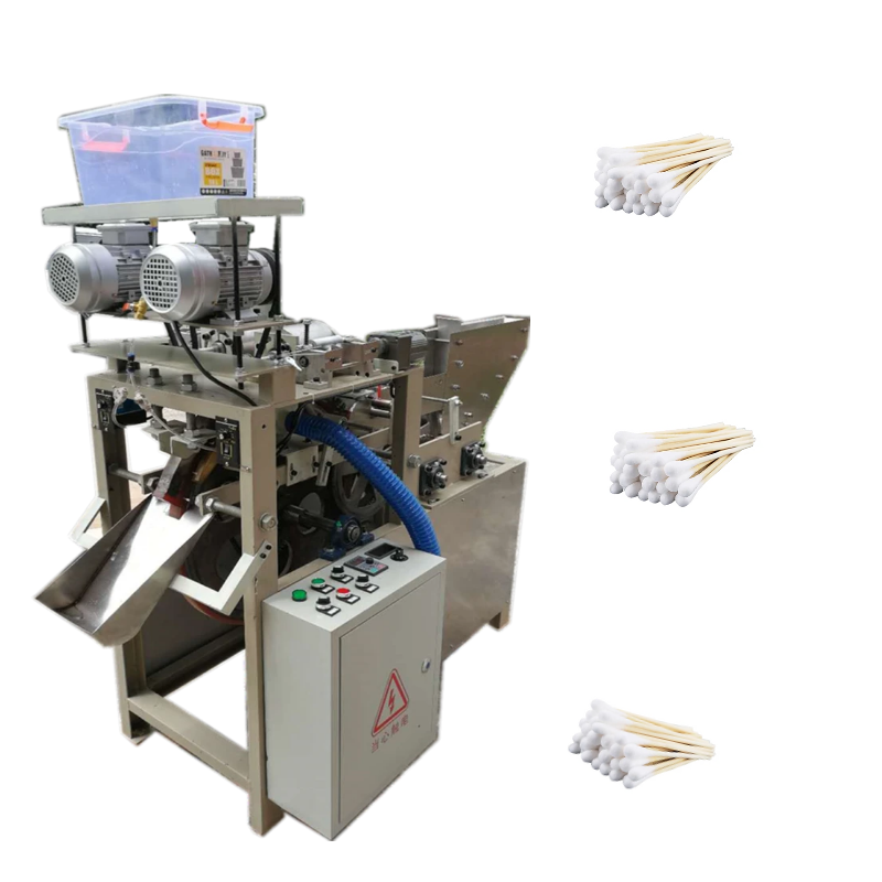 Commercial Automatic Medical Cotton Swab Stick Making Machine Cotton E ...