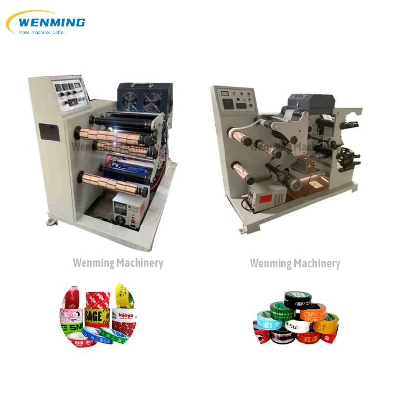 Three-Color Tape Flexographic Printing Machine Home Tape Printing Mach ...