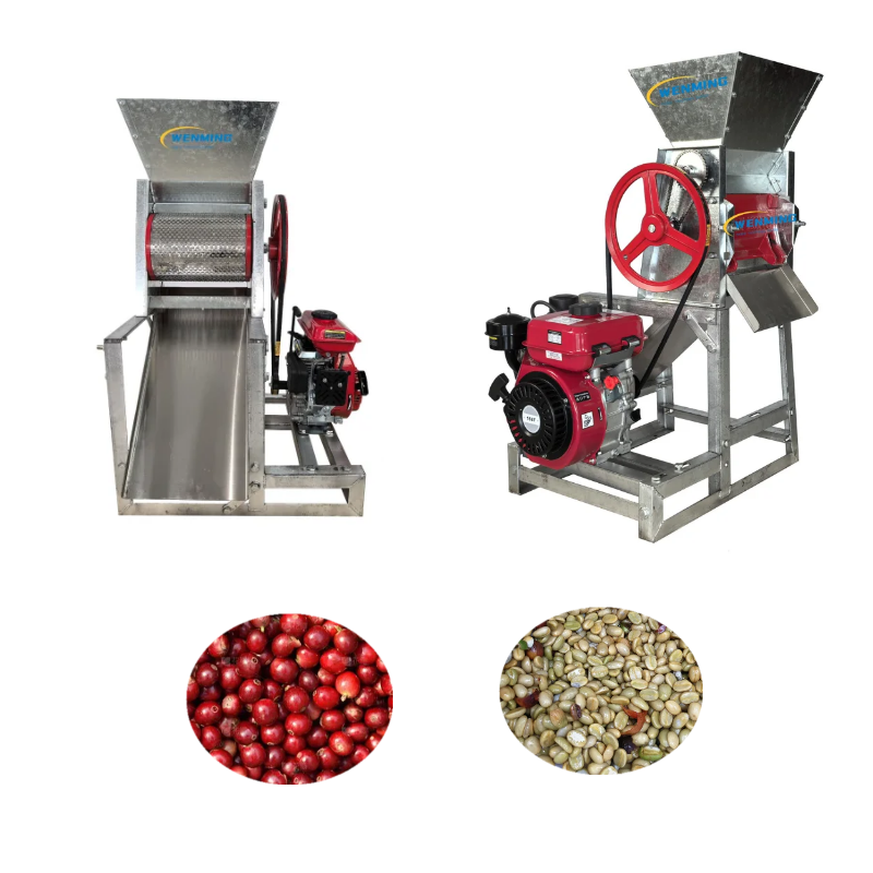Manual Easy Operation Coffee Bean Dehulling Peeling Machine Coffee Bea ...