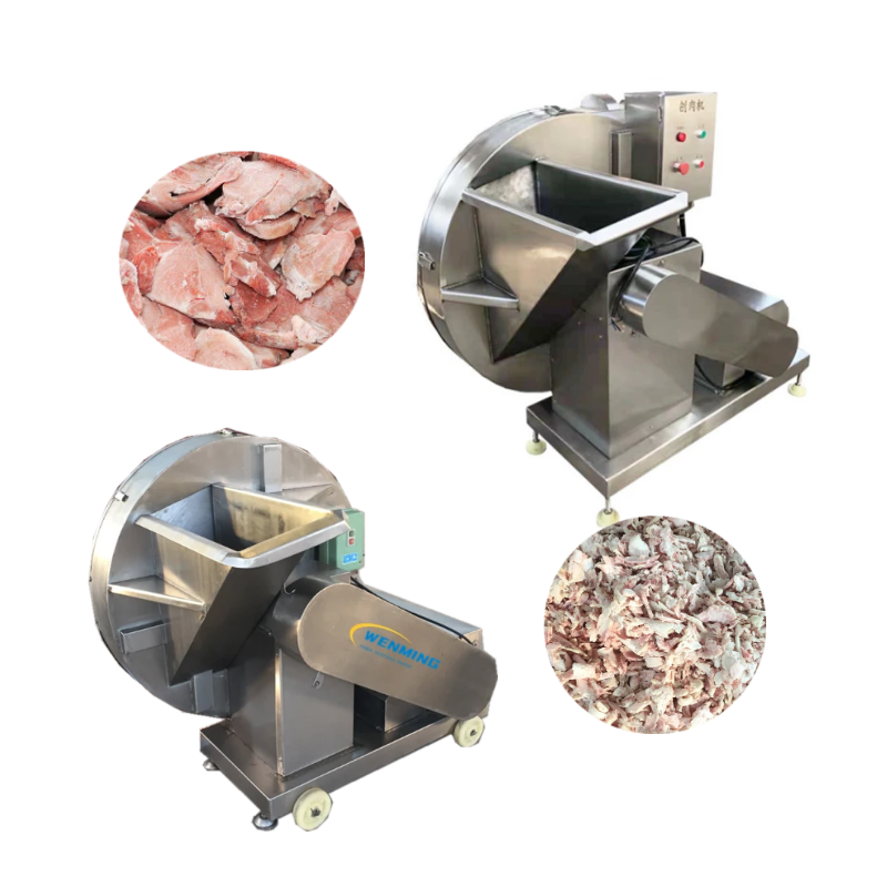 High Efficiency Frozen Meat Block Flaker Frozen Meat Slicer And Planer ...