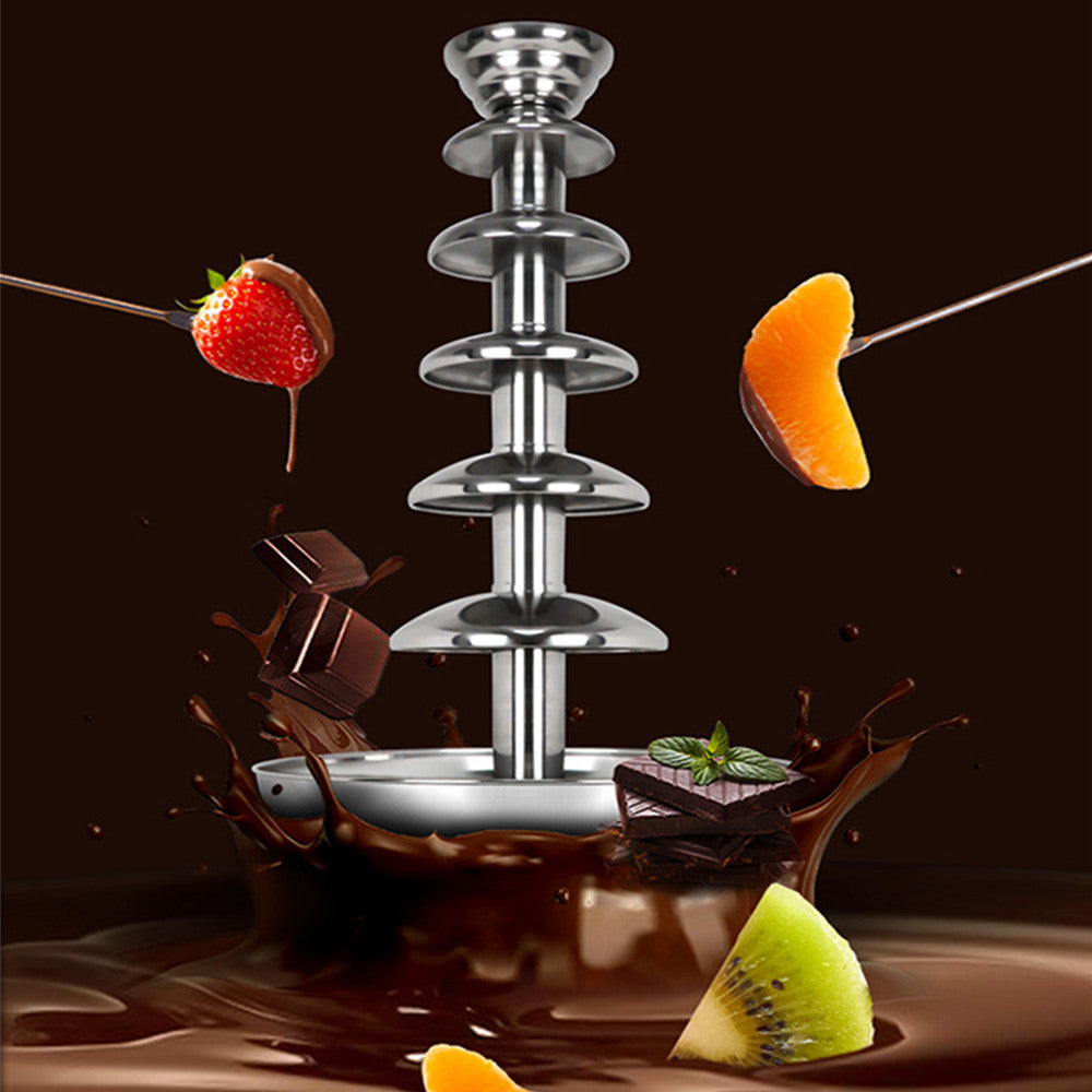 Stable Quality Mini Chocolate Fountain Machine Hot Chocolate Maker Mac ...