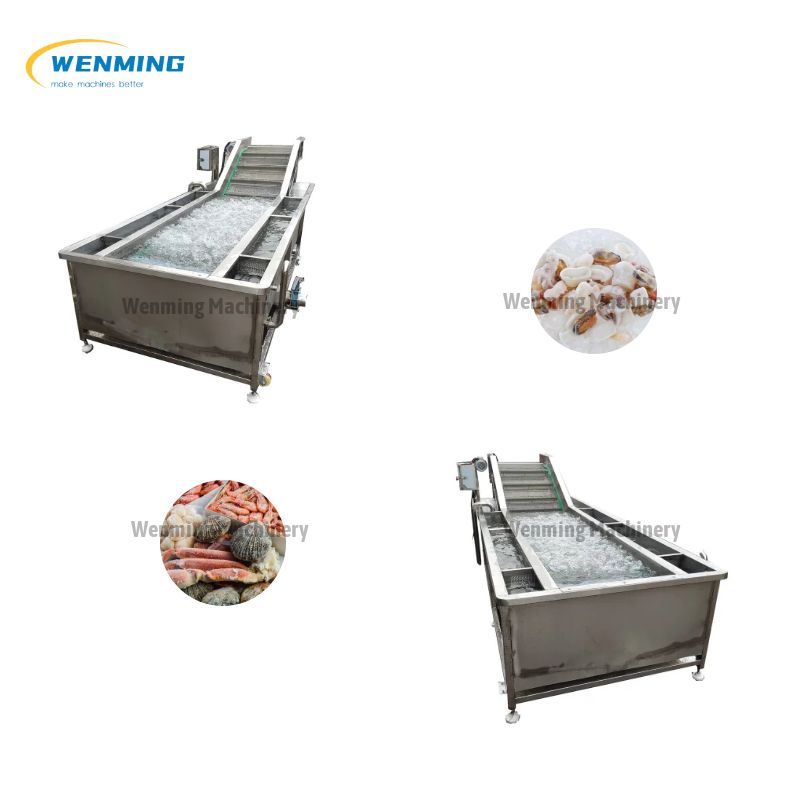 Fully Automatic Ice Covering Machine Ice Glazing Coating Machine – WM ...