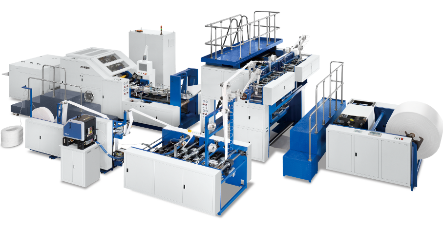 Fully Automatic Handbag Making Machine and Low Cost Paper Bag Making M ...