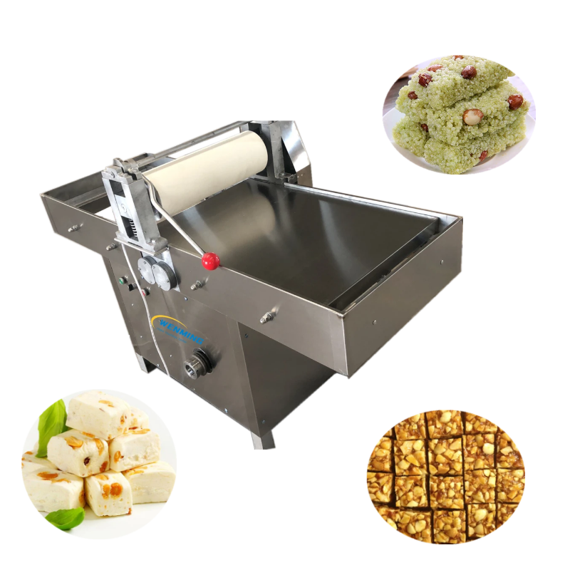 Automatic Electric Cereal Bar Cutting Machine Caramel Nougat Cutter Ma ...