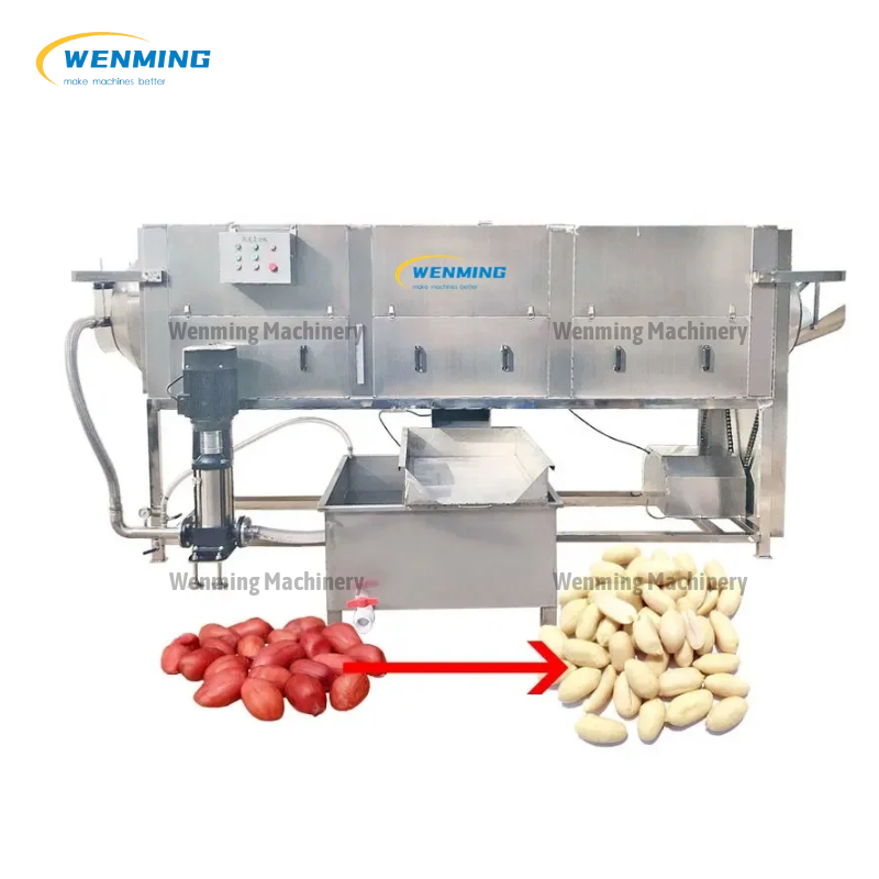 Physical Water Circulation No-Soak Automatic Walnut cleaning and peeli ...