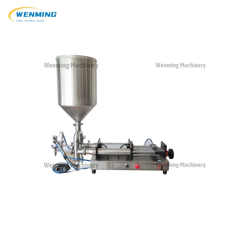 Pneumatic Paste Juice Filling Machine – WM machinery