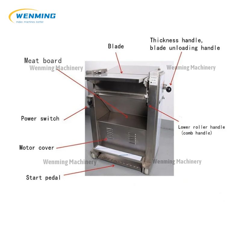 Practical Pork Skin Slicer Machine – WM machinery
