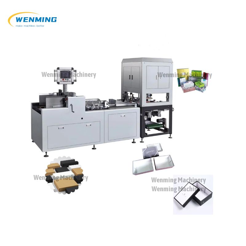 High performance Shoe Box Making Machine Paper Box Forming Machine – WM ...