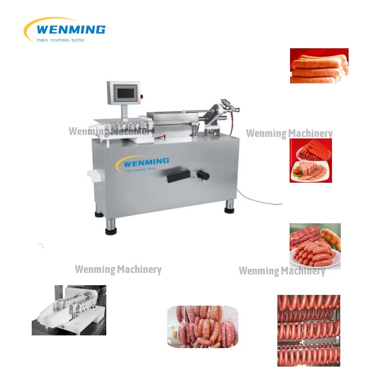 Advanced Twisted Sausage Processing Production Line Widely used – WM ...