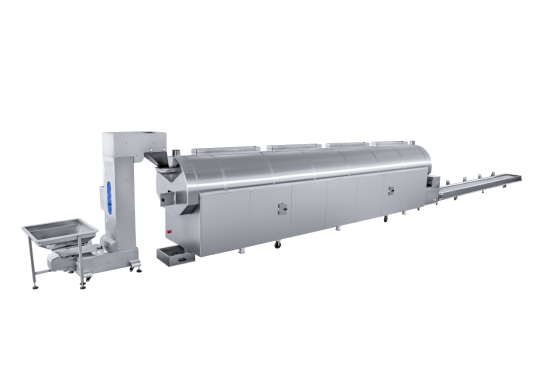 Popular Corn Roasting Machine and Continuous Electromagnetic Roasting ...