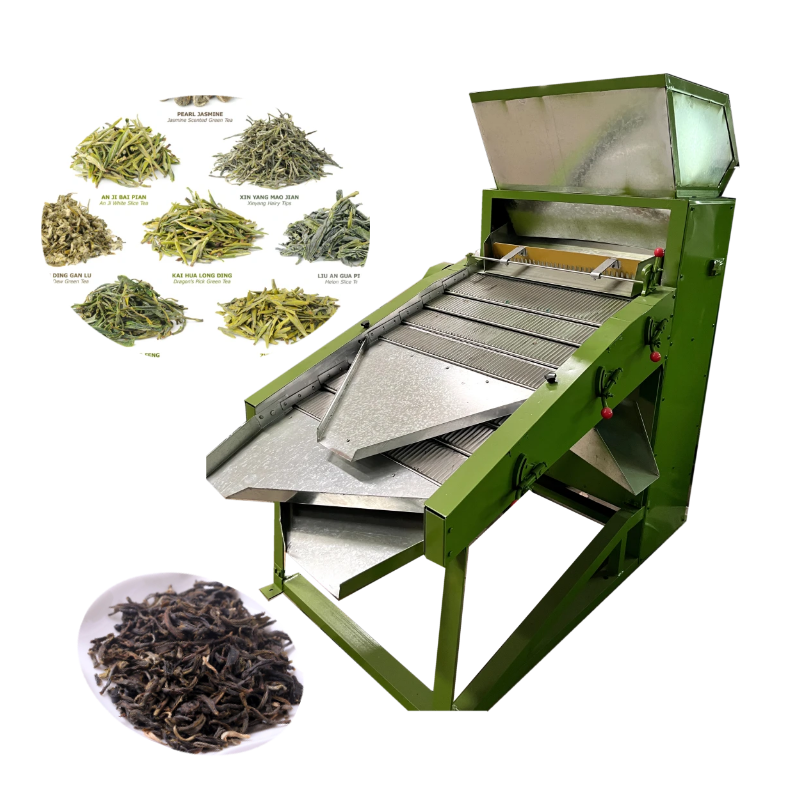 New Type Popular Leaf Stem Separator Tea Leaf Stem Sorting Sifting Vib ...