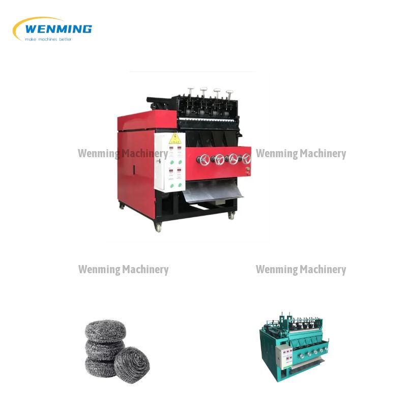 High Performance Metal wire cleaning ball forming machine hot sale – WM ...