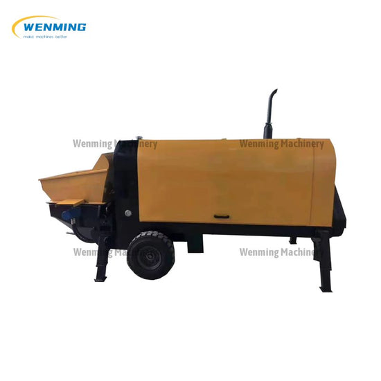 High Efficiency Concrete Hand Pump Mobile Concrete Pump For Sale – WM ...