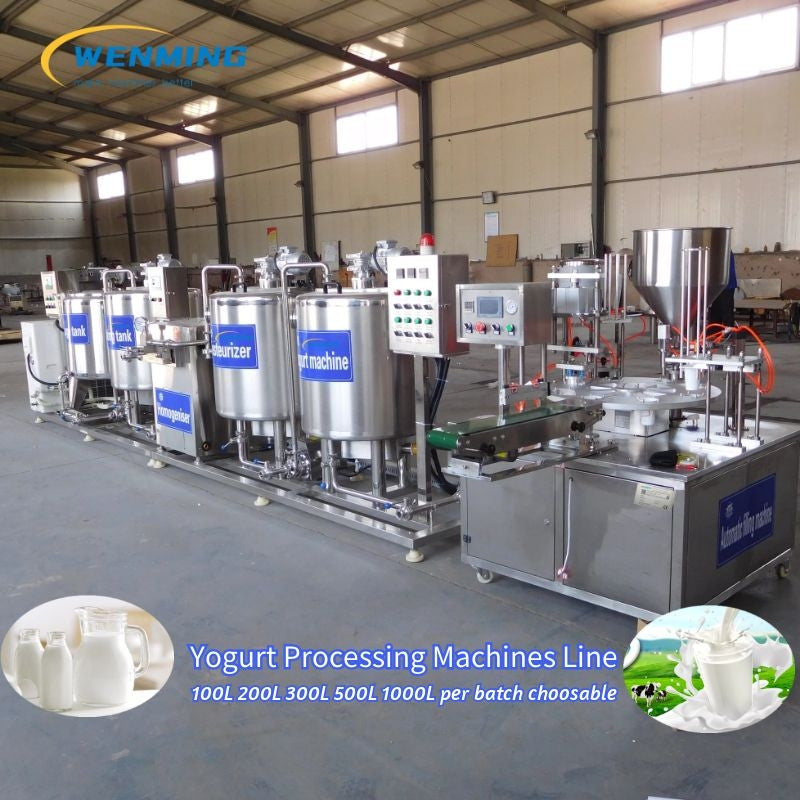 Yogurt Production Line-Yogurt Maker Machines frozen Yogurt Making – WM ...