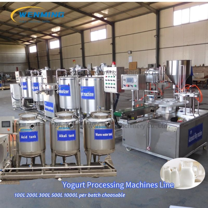 Yogurt Production Line-Yogurt Maker Machines frozen Yogurt Making – WM ...