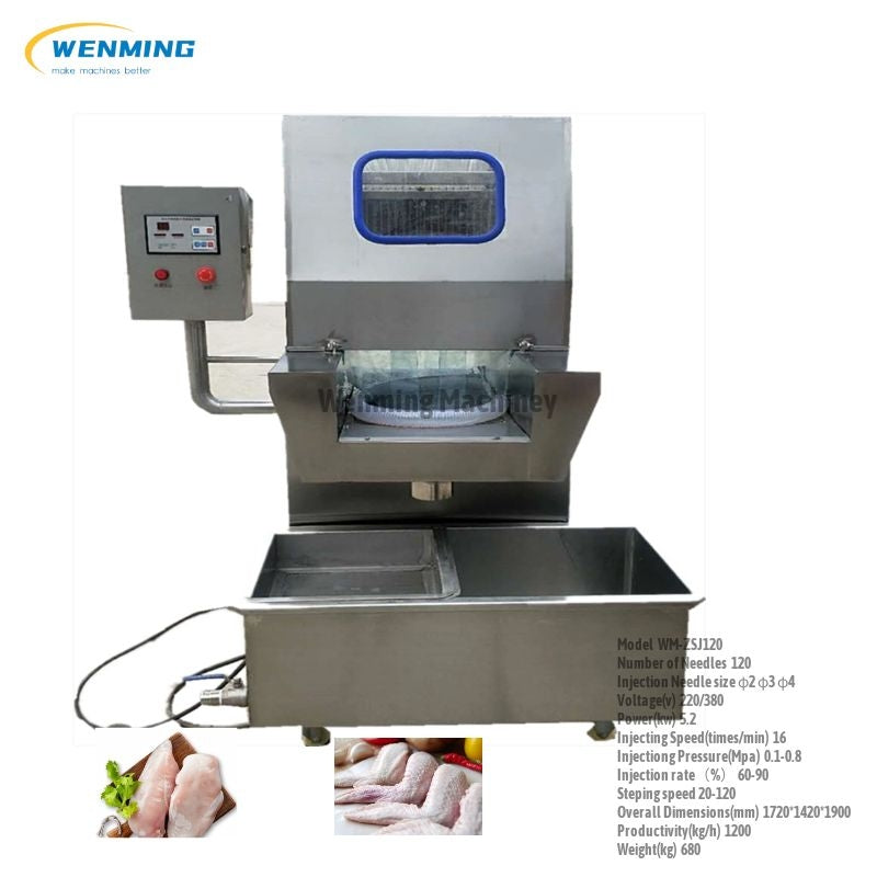 Automatic Meat Injector Machine turkey injection seasoning machine – WM ...