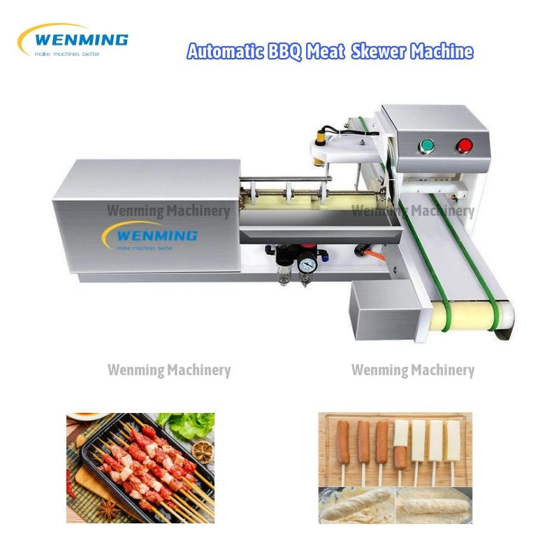 Automatic Prawn Skewer Machine for prawn kebabs making – WM machinery