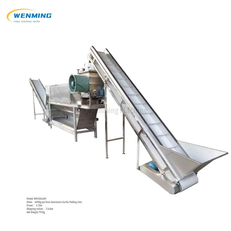 Garlic Processing Machines Garlic Peeling Machines Wenming – WM machinery