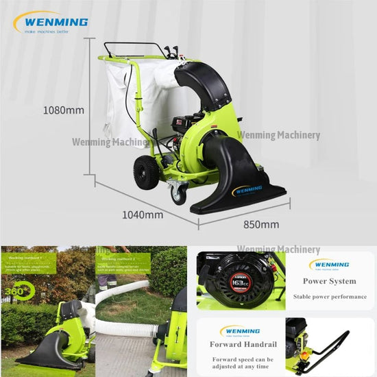 Leaf Vacuum Cleaner Machine to Pick Up Leaves – WM machinery