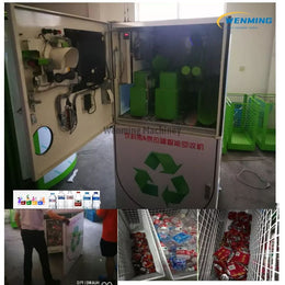4G / Wifi Smart Rvm Machine Intelligent Bottle Recycling Machine – WM ...
