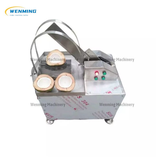 Tender Coconut Cutter Coconut Cutting Machine – WM machinery