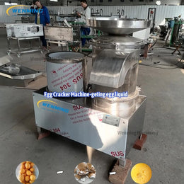 Automatic Egg Cracker Machine getting separated egg shells& liquid – WM ...