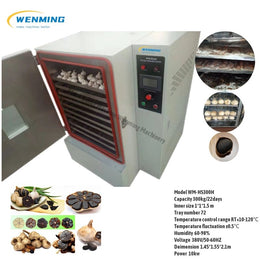 Industrial Black Garlic Making Machine with humidity black garlic ...