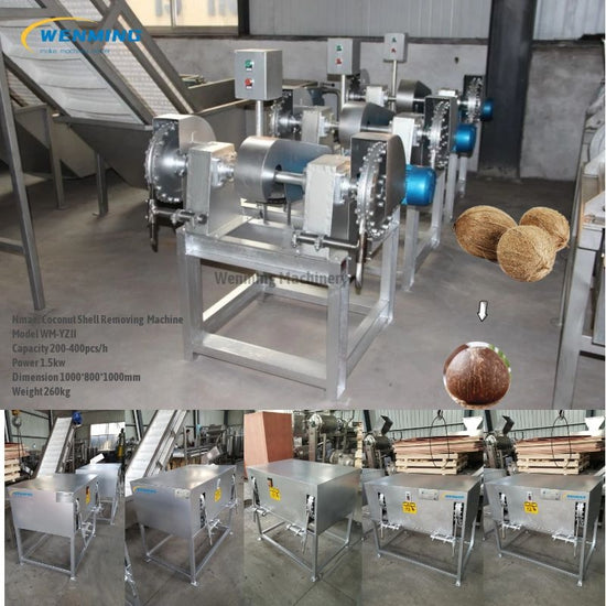 Coconut Cutting Machine-Coconut Shell Removing Machine – WM machinery