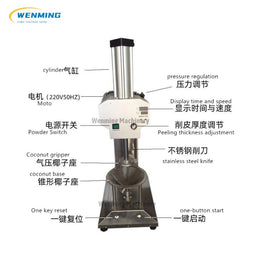 Automatic Young Coconut peeling machine – WM machinery