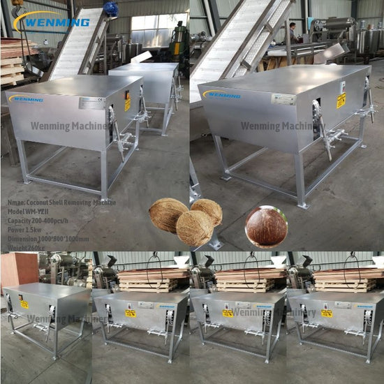 Coconut Cutting Machine-Coconut Shell Removing Machine – WM machinery