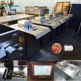 Electric Salami Tying Machine Sausage Linker Machine – WM machinery