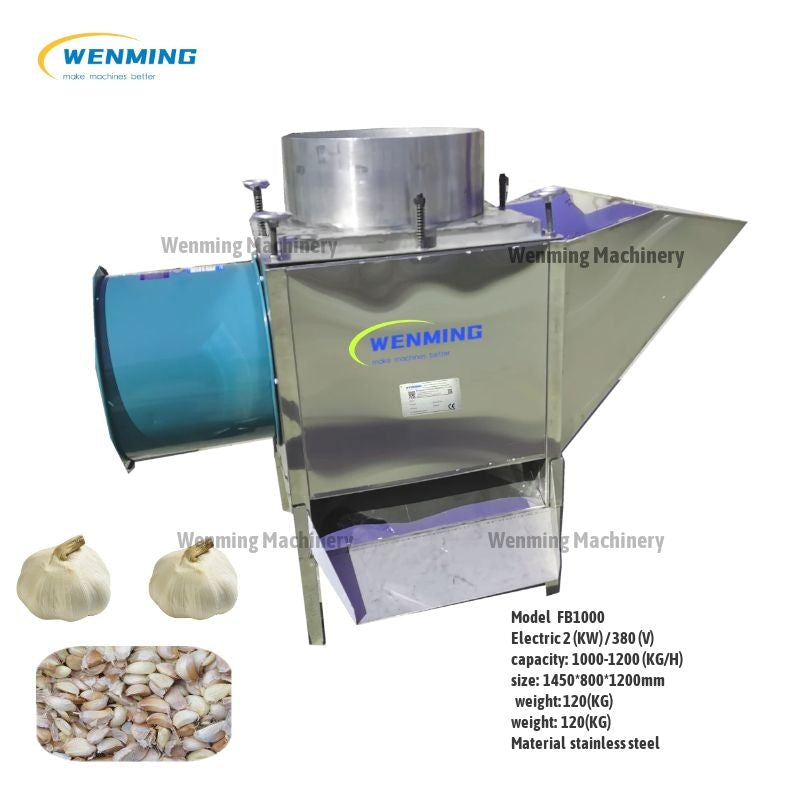 Garlic Processing Machines Garlic Peeling Machines Wenming – WM machinery