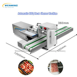 Automatic Meat Skewer Machine BBQ Maker – WM machinery