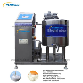Small Milk Pasteurization Machine Automatic Pasteurizer – WM machinery