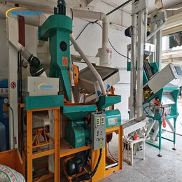 Modern Rice Mill Automatic Miling Polishing Destoning Rice Peeling Mac ...
