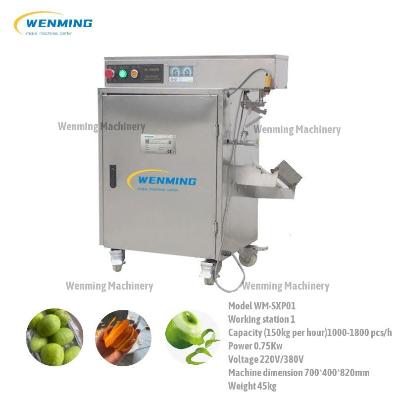 Peach Peeler Machine-Automatic Fruit Peeler Machine – WM machinery