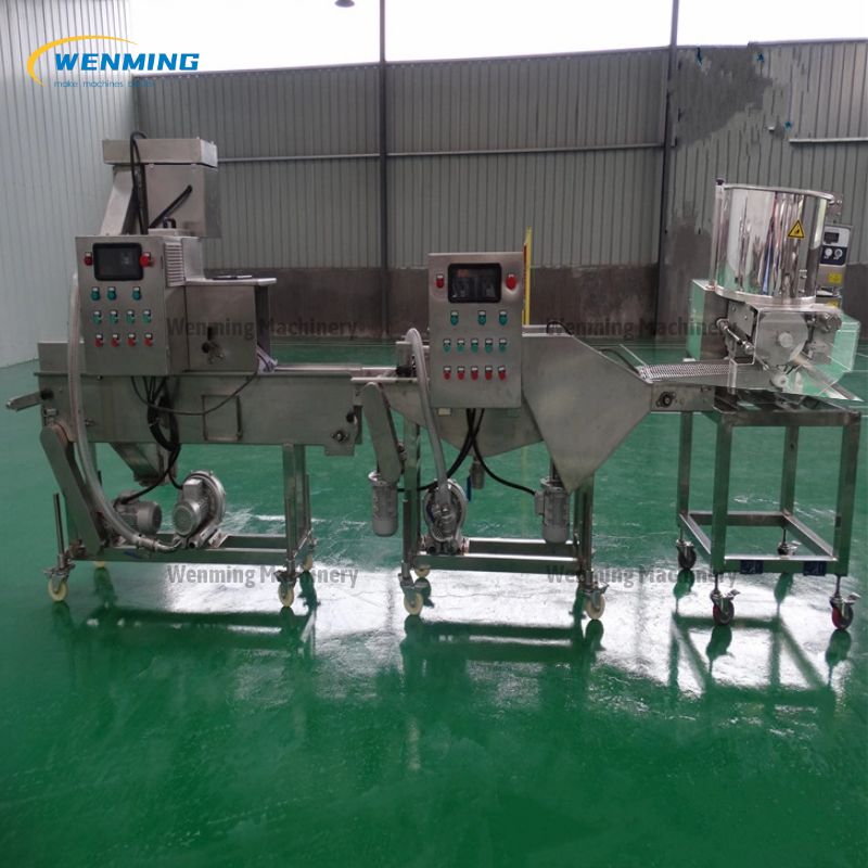 Automatic Burger Patty Making Production Line – WM machinery